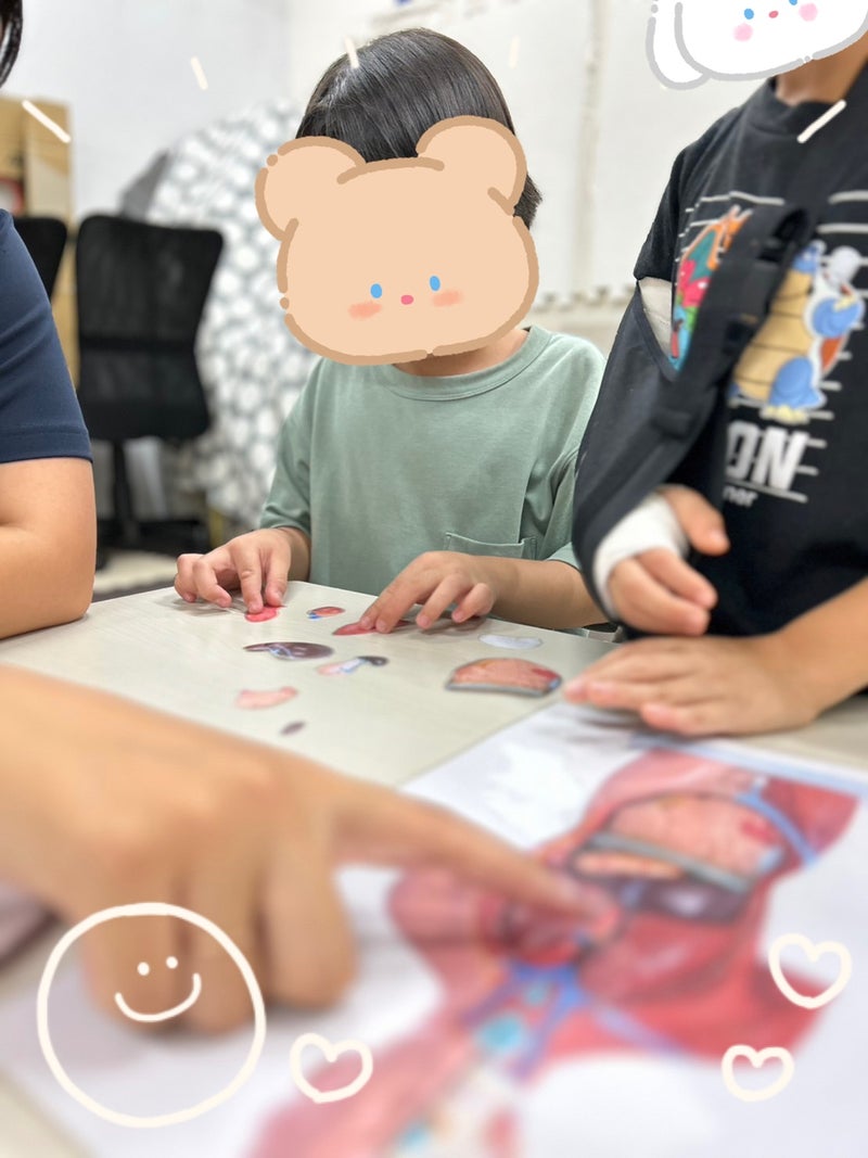 2023.10.3♪toiro相模原第3教室♪『人体模型パズル』 | 神奈川県指定事業者toiro