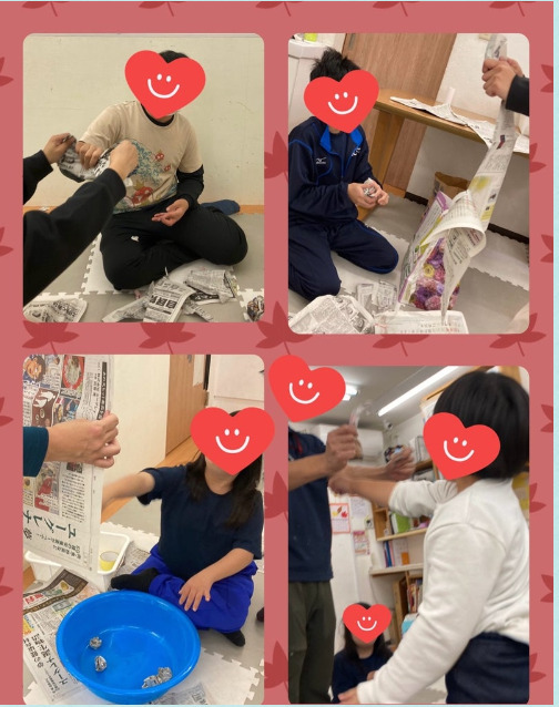 11月8日(金)☆toiro西谷☆『新聞紙遊び』 | 神奈川県指定事業者toiro